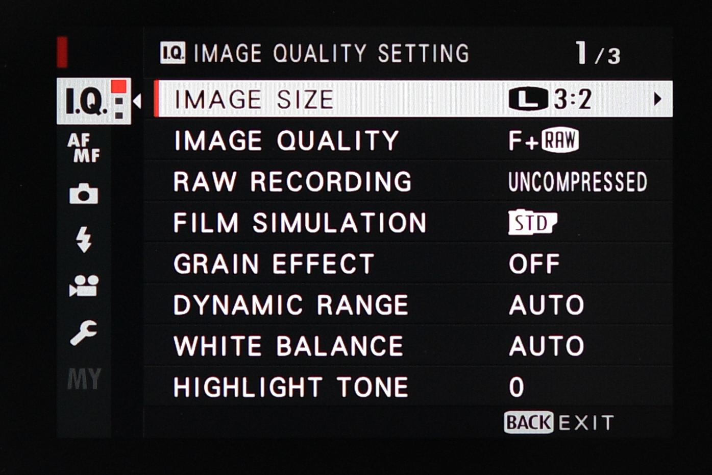 Fuji X-T2 AF System | Fixation