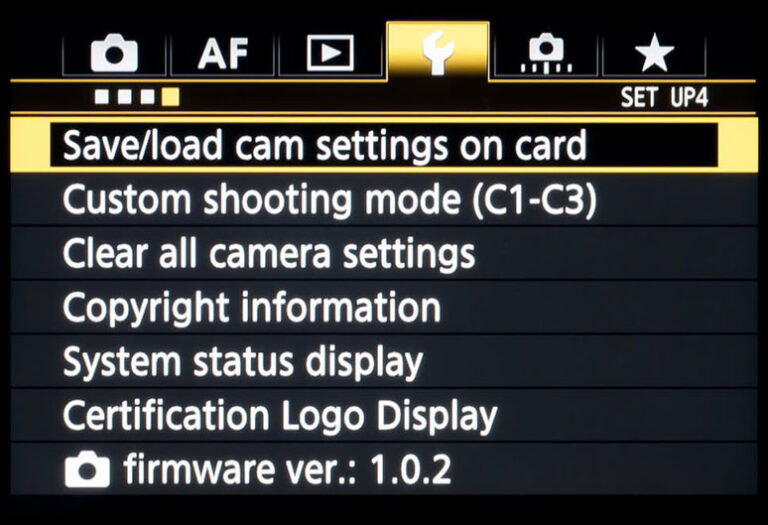 Tips & Tricks | Backing up your camera settings | Fixation