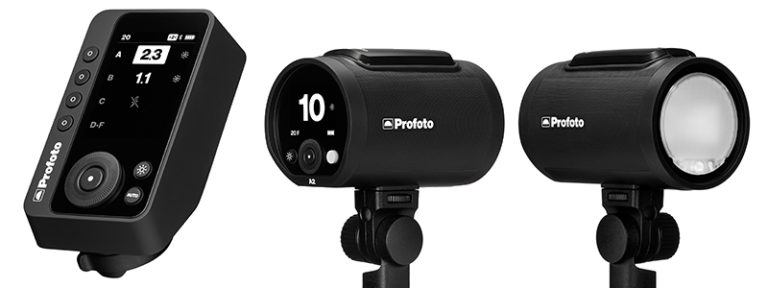 Profoto Connect Pro trigger and A2 flash head | Fixation